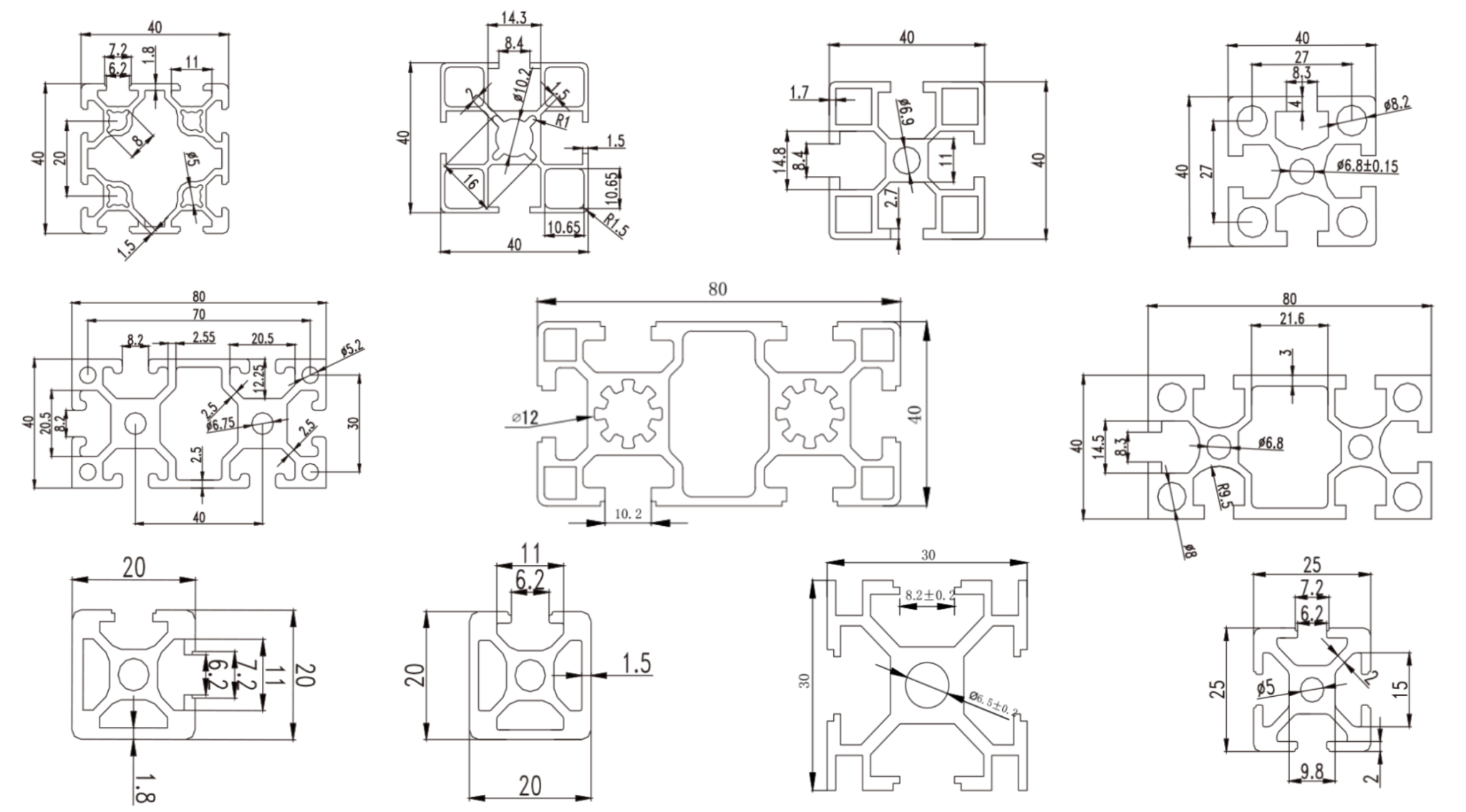 T Slot Aluminum Extrusion, T Slot Aluminum Profile - Aluminum coil ...